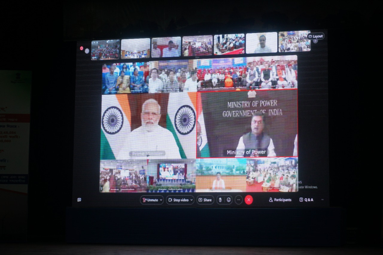 NTPC Farakka organised ‘Bijli Mahotsav’ in Malda in the presence of PM ...